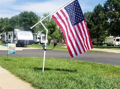 20 Homemade Diy Flagpole Plans And Ideas Suite 101