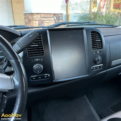 Aoonav 121″ Ips Qhd Car Radio For Chevrolet Silverado Gmc Sierra 2007