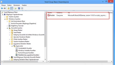 Windows 8 Applocker Uygulama Kısıtlama Appx Emrah Tolu Makaleleri
