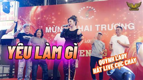 Yêu Làm Gì Để Rồi Phải Khóc Remix Vinahouse Quỳnh Lady Quậy Cực Đã