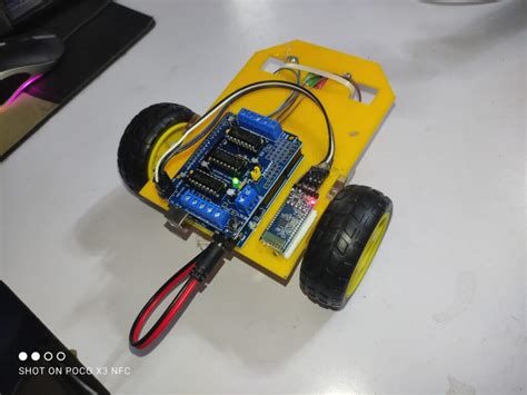 2 Wheel Diy Arduino Car Kit Complete Assembled Bluetooth Control Car