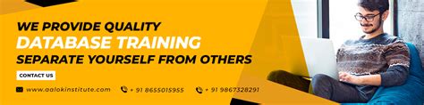 aalok institute provides database training