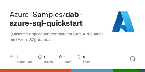 Github Azure Samplesdab Azure Sql Quickstart Quickstart Application