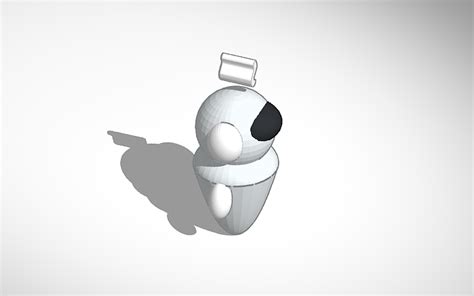 3d Design робот ассистент Tinkercad