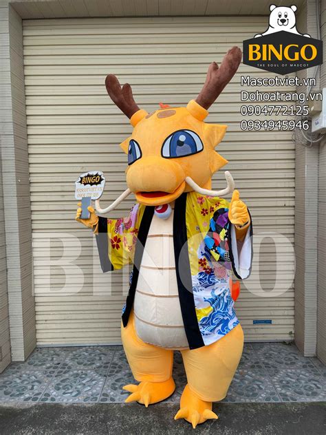 Mascot Con Rồng Mikagon