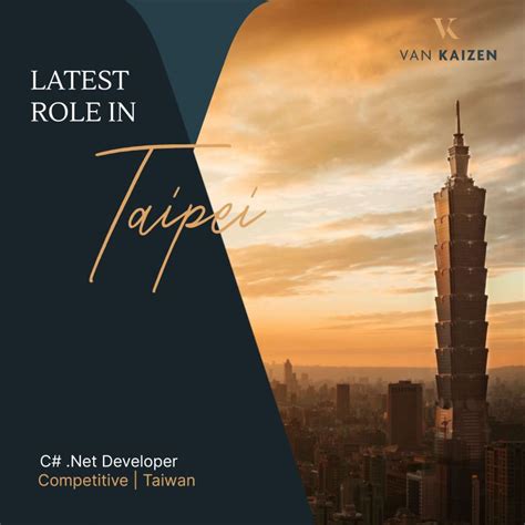 Van Kaizen On Linkedin Cv Techjobs Developerlife Taiwan Remotework