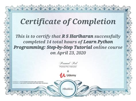Hariharan R S On Linkedin Python Programminglife
