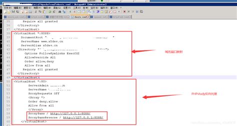 Phpstudy反向代理解析端口映射phpstudy 反向代理 Csdn博客