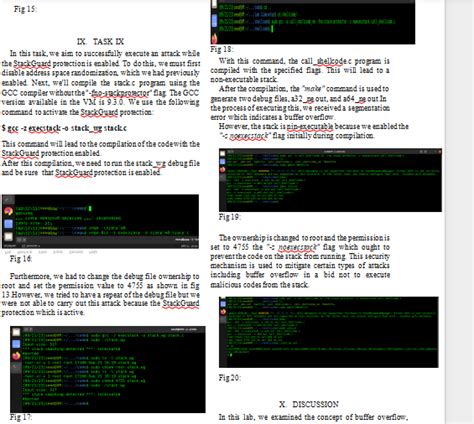Find Below Some Screenshots Of The Buffer Overflow