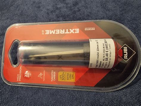 RUBI extreme nožić 22mm TZ