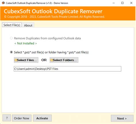 Newly Released Cubexsoft Outlook Duplicate Remover Tool V 10 Delete Remove And Eliminate