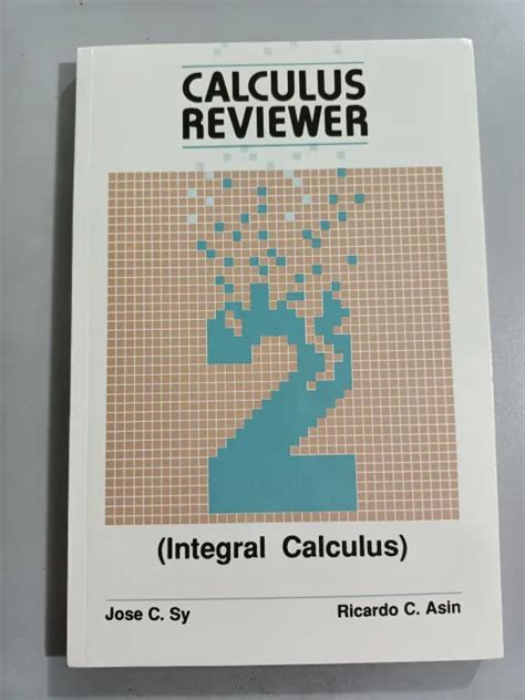 Calculus Reviewer 2 Integral Calculus Sy Asin Lazada Ph