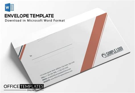 27 Free Envelope Templates Formats In Ms Word Format Artofit