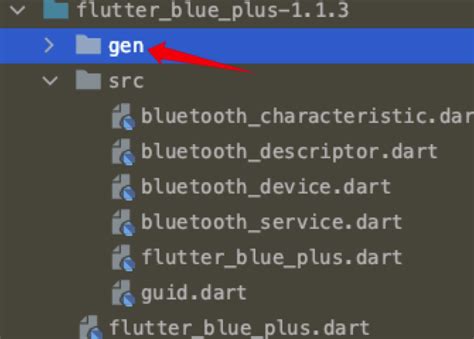 Should The Gen Folder Be Removed When Packing Issue Chipweinberger Flutter Blue Plus