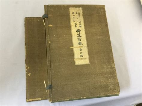 【中古】 大正十三年 挿花百規 池坊専定 呉景文 全2帖 生花図集 華道 木版画の落札情報詳細 ヤフオク落札価格検索 オークフリー