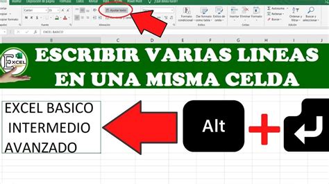 Dar Enter En Celda De Excel Image To U