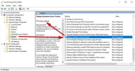 Enabledisable Shutdown Event Tracker In Windows 10 Consuming Tech