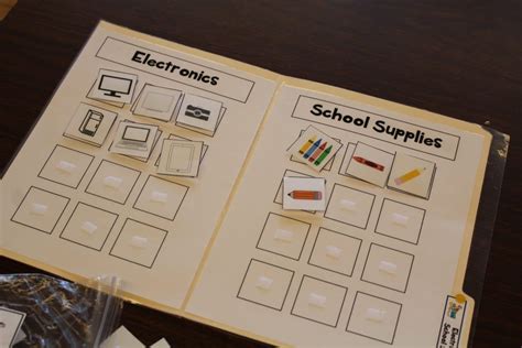 File Folder Activities For Advanced Sorting The Autism Helper