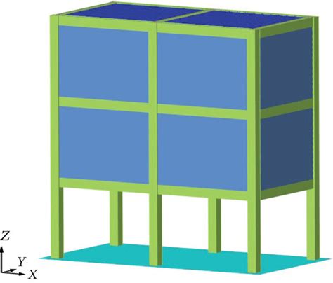 Reinforced Concrete Frame Structure A With Masonry Infill Walls B Download Scientific