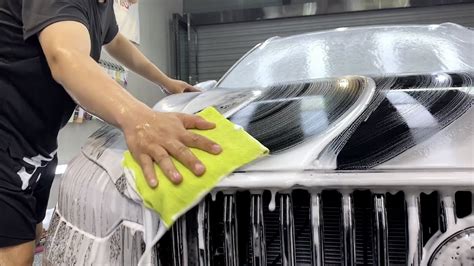 Volvo Xc60 Foam Wash And Exterior Detailing With Polyurethane Wrap Youtube