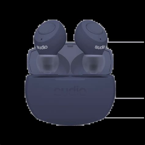 Sudio Tolv R Black True Wireless Earphones