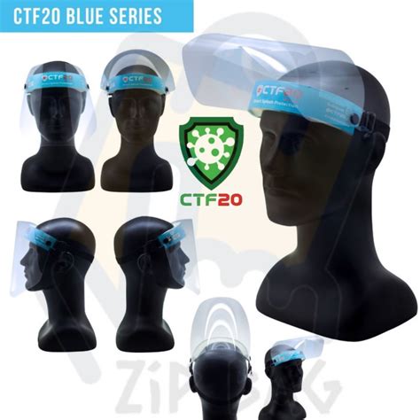 Jual Medis Seragam Face Shield Ctf 20 Blue Series Biru Muda Seragam Medis Shopee Indonesia