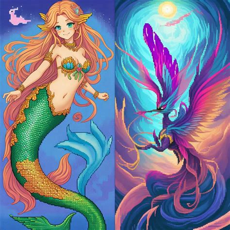 25 Pixel Art Fantasy Midjourney Prompts Etsy