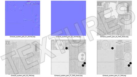 Car Exhaust Muffler 3d Model 49 Obj Lxo Ma Max Fbx C4d Blend 3ds Free3d