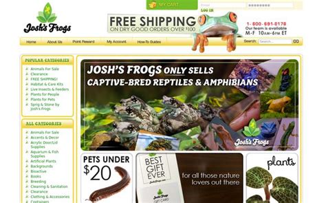 Josh S Frogs Reviews Reviews Of Joshsfrogs Com Sitejabber