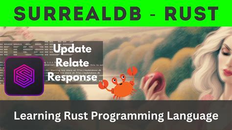 SurrealDB And Rust UPDATE RELATE Rust Language YouTube