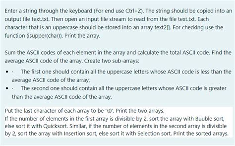 Solved Enter A String Through The Keyboard For End Use