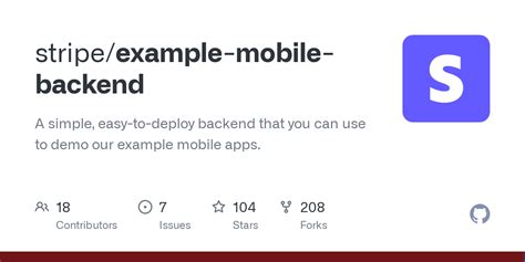 GitHub Stripe Example Mobile Backend A Simple Easy To Deploy Backend That You Can Use To
