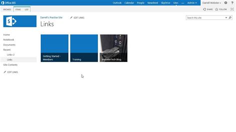 SharePoint Online Promoted Links Web App YouTube