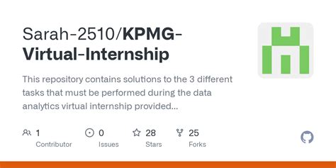 Github Sarah 2510 Kpmg Virtual Internship This Repository Contains Solutions To The 3
