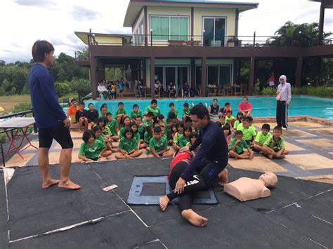 โครงการส่งเสริมการออกกำลังกายด้วยการว่ายน้ำและทักษะในการป้องกันเด็กจมน้ำงบประมาณกองทุนหลักประกัน