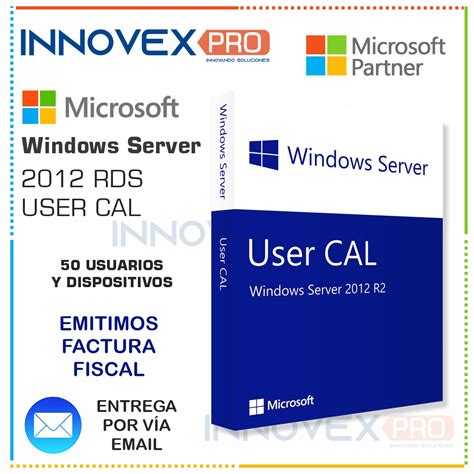 Terminal Windows Server R RDS Cals Usuarios Y Dispositivos INNOVEXPRO