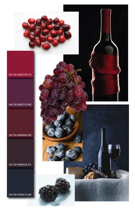 Wine Color Inspiration Wine Color Mood Board Wine Color Scheme
