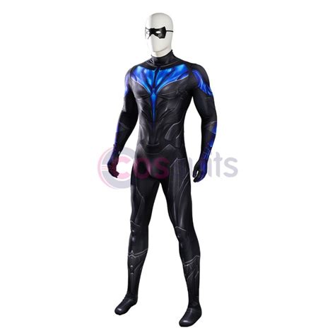 Dick Grayson Cosplay Costumes Jumpsuits Cossuits