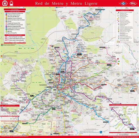 Metro De Madrid Más De 100 Imágenes Del Mapa De Metro Cercaní­as Y Bus