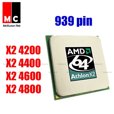 Amd Athlon 64 X2 4800 939pin Socket Am2 Dual Core Cpu Processors Shopee Malaysia