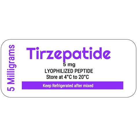 Tirzepatide 5mg IRON BORN LABS