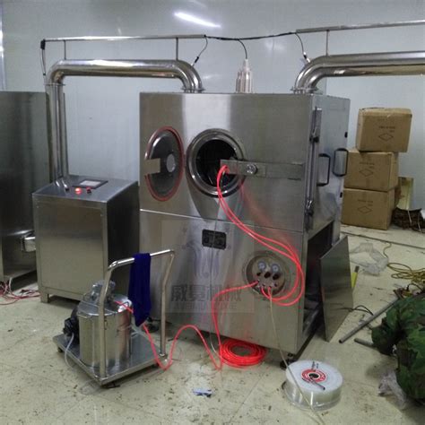 包衣机不锈钢自动高效包衣机全自动种子药品包衣机造粒机打粉机 阿里巴巴