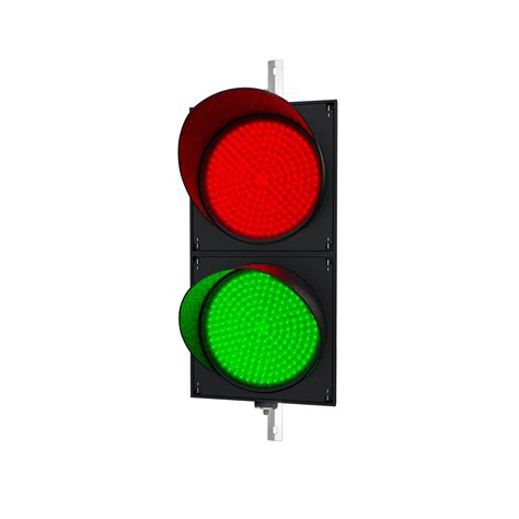 Ampel rot grün größer als Verkehrsampeln mit Ø 300 mm LED Modulen