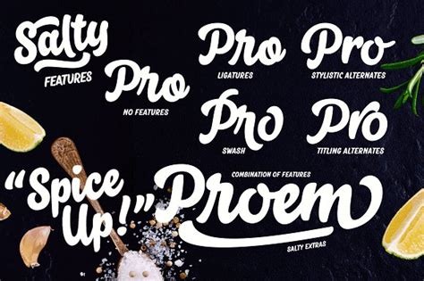 Salty Script Font Free Font