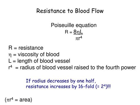 Resistance Formula Blood Vessel At Caitlin Grimmett Blog