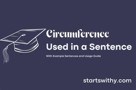 Circumference In A Sentence Examples 21 Ways To Use Circumference