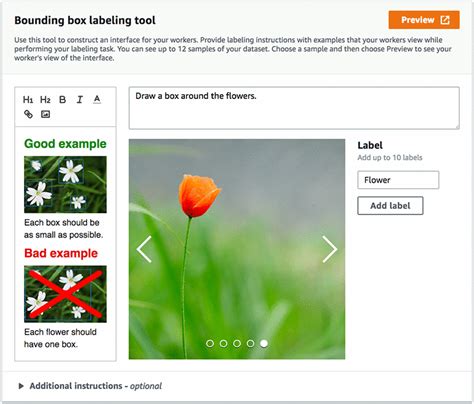 Create High Quality Instructions For Amazon Sagemaker Ground Truth Labeling Jobs Aws Machine