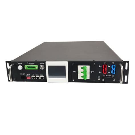 High Voltage Bms With Can Rs485 Communication Interface Ip20 Protection Level 105s 336v 50a Ups Ess