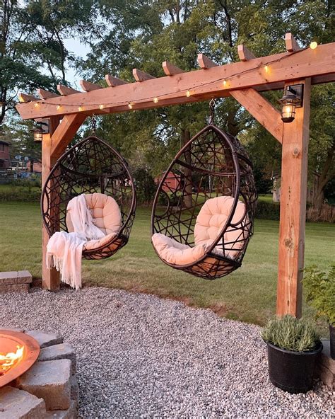 Hanging Egg Chair Firepit Artofit