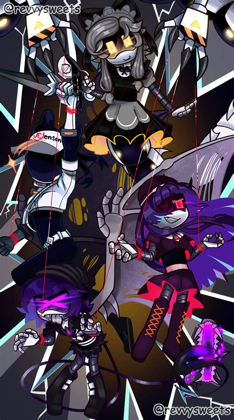 Glitch Productions Wallpaper V1 Fan Art Rmt Md Wallpaper Murder